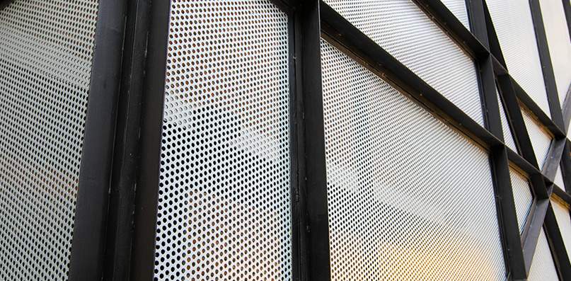 Perforated Metal Fence Panels | Custom Perforated Fencing